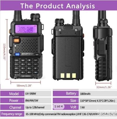 Baofeng UV 5R