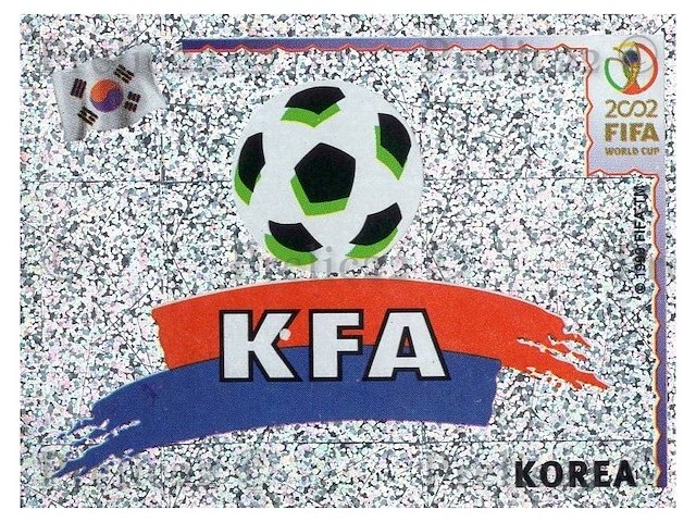 KOREA JAPAN FIFA WC 2002 broj 242, Panini