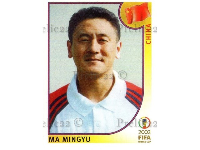 KOREA JAPAN FIFA WC 2002 broj 218, Panini