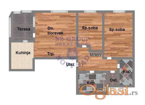 - Izgradnja na Socijalnom - Komforan trosoban 65m2 - Top kvalitet -