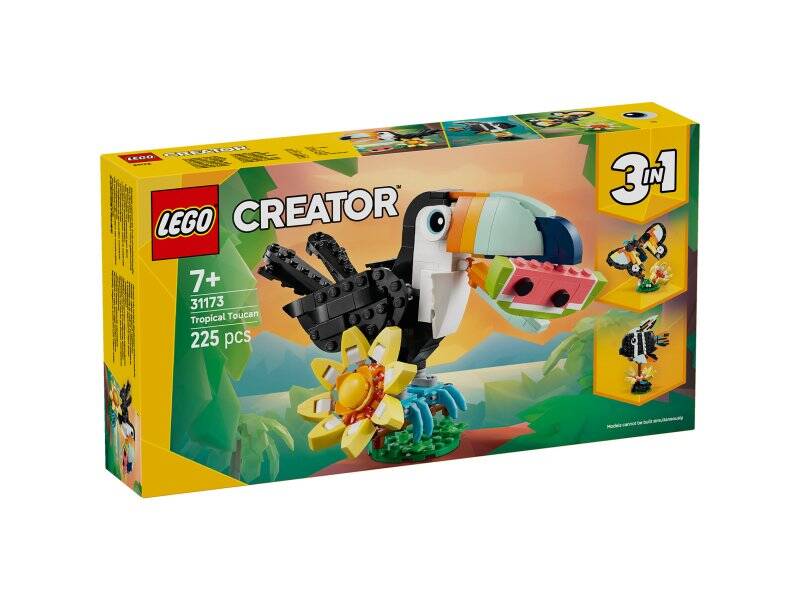 LEGO CREATOR EXPERT 31173 DIVLJE ŽIVOTINJE: TROPSKI TUKAN
