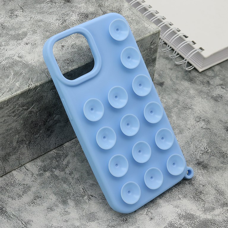 Zastitna maska (futrola) OCTOBUDDY - iPhone 15 plava (MS)