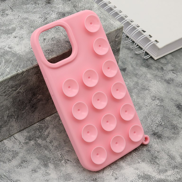 Zastitna maska (futrola) OCTOBUDDY - iPhone 15 roze (MS)
