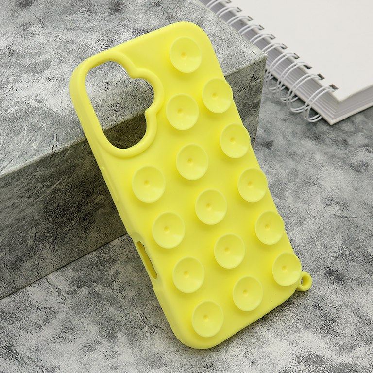 Zastitna maska (futrola) OCTOBUDDY - iPhone 16 (6.1) zuta (MS)