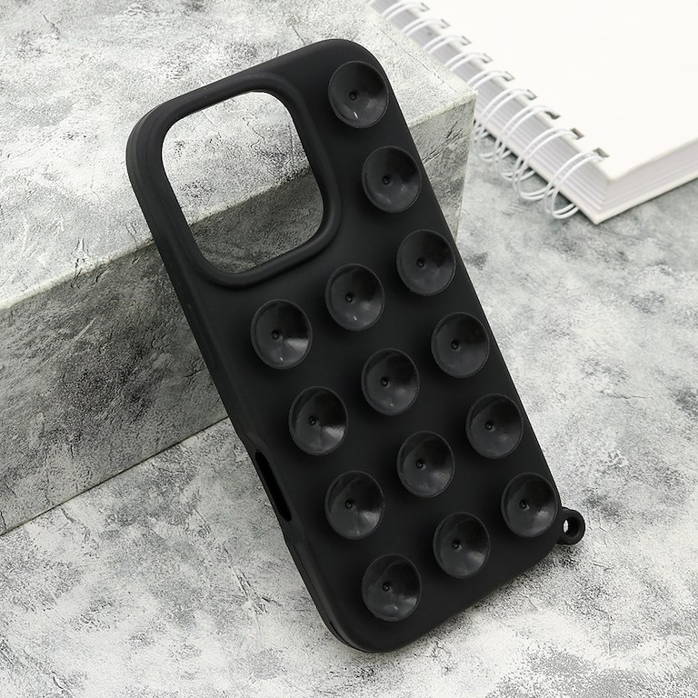 Zastitna maska (futrola) OCTOBUDDY - iPhone 16 Pro (6.3) crna (MS)