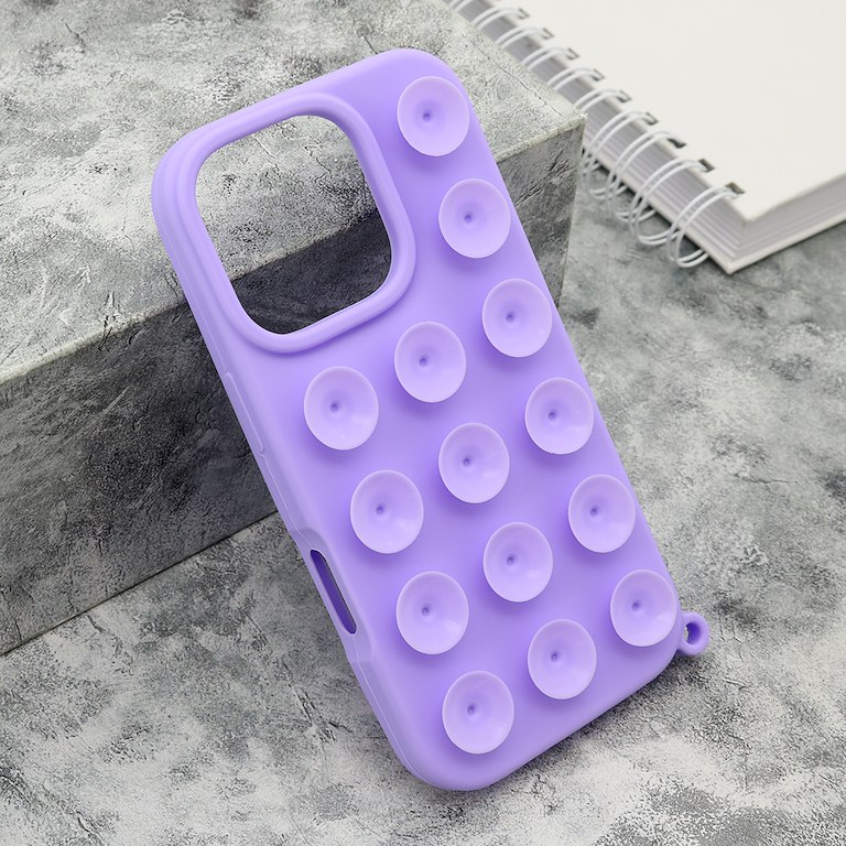 Zastitna maska (futrola) OCTOBUDDY - iPhone 16 Pro (6.3) ljubicasta (MS)
