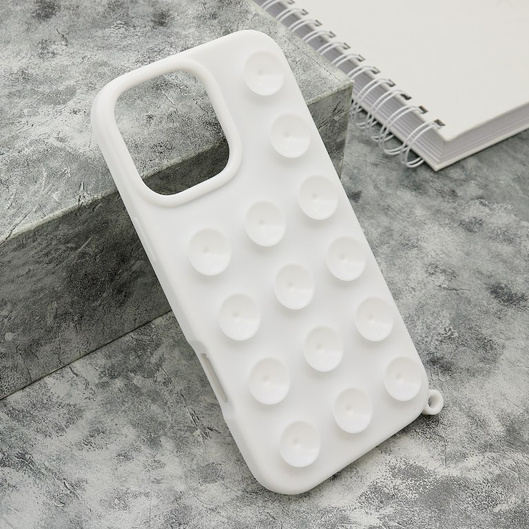 Zastitna maska (futrola) OCTOBUDDY - iPhone 16 Pro Max (6.9) bela (MS)