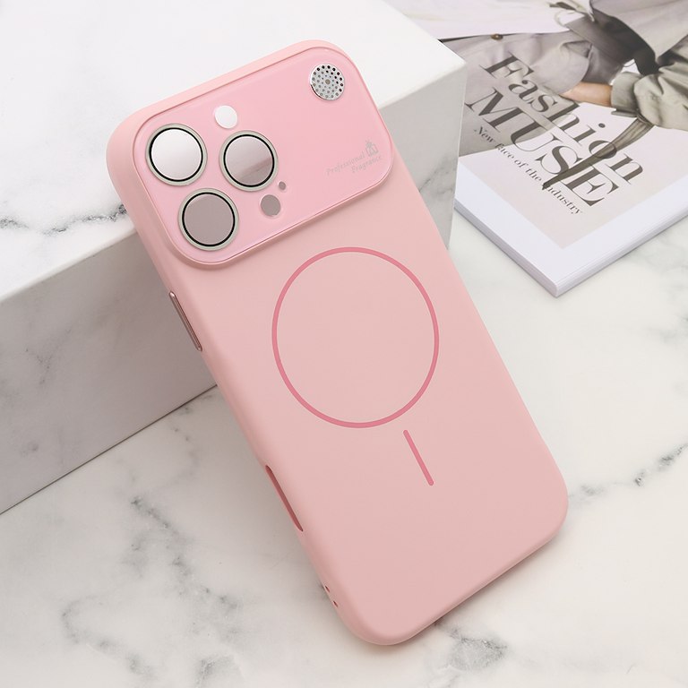 Zastitna maska (futrola) PASTEL DREAMS MagSafe - iPhone 16 Pro Max (6.9) roze (MS)