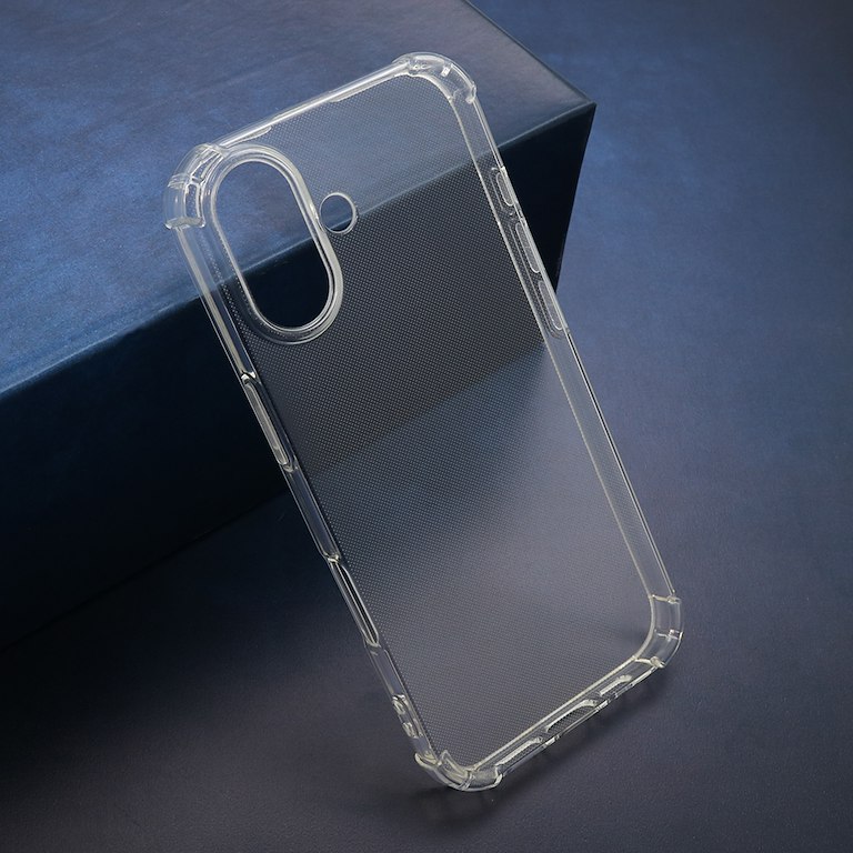 Zastitna silikonska maska (futrola) CRASHPROOF - iPhone 17 providna (MS)