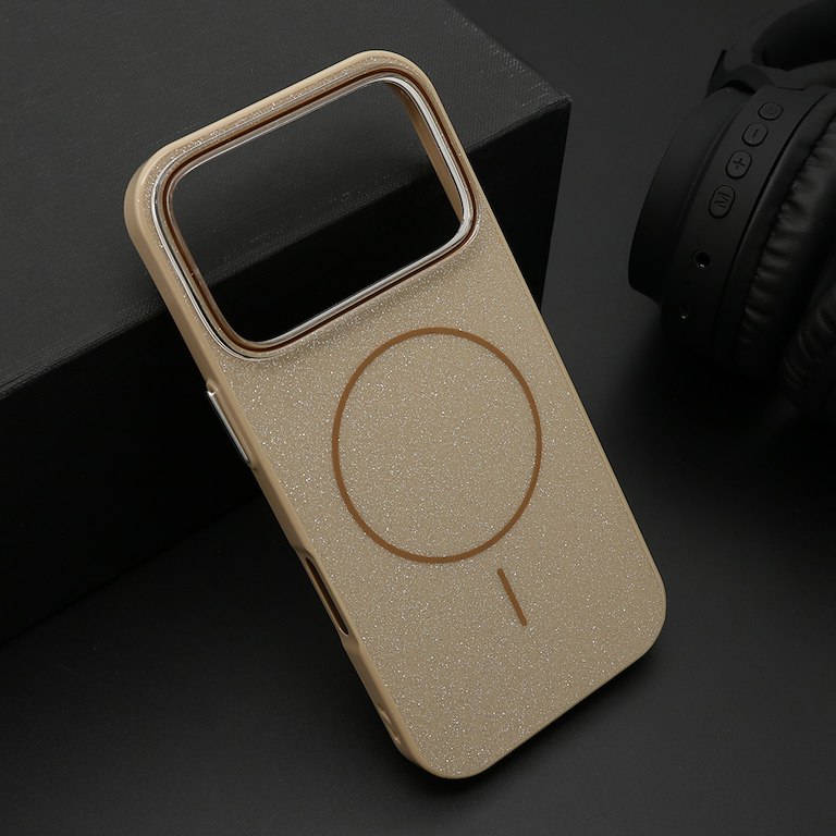 Zastitna maska (futrola) JELLY MagSafe II - iPhone 17 Pro Max (6.9) zlatna (MS)