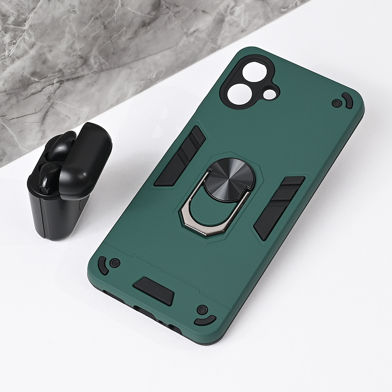 Futrola Hard Ring za Samsung A075F Galaxy A07 4G tamno zelena