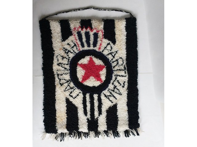 zastavica tapiserija JSD PARTIZAN Yugoslavia