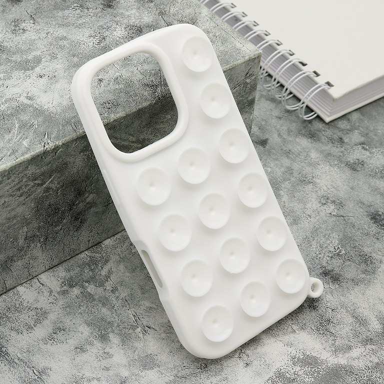 Futrola OCTOBUDDY za iPhone 16 Pro (6.3) bela (MS)