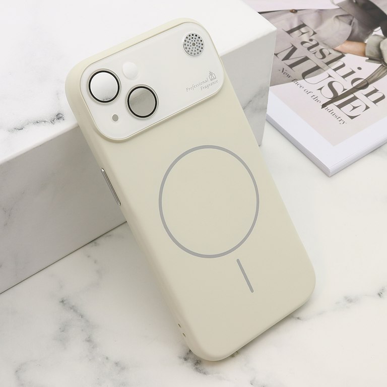 Futrola PASTEL DREAMS MagSafe za iPhone 15 bela (MS)
