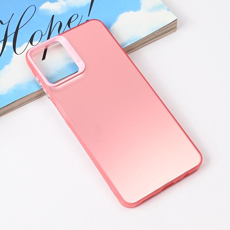 Futrola providna za Samsung A075F Galaxy A07 roze