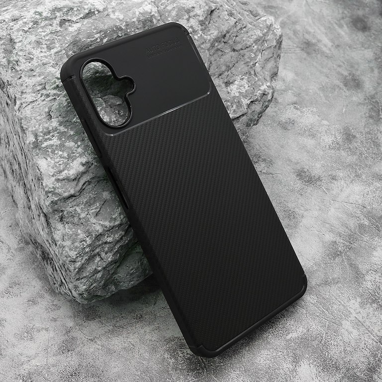 Zastitna maska (futrola) Carbon - Samsung A065F Galaxy A06 crna (MS)