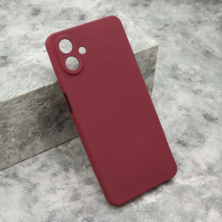 Zastitna maska (futrola) GENTLE COLOR - Samsung A075F Galaxy A07 bordo (MS)