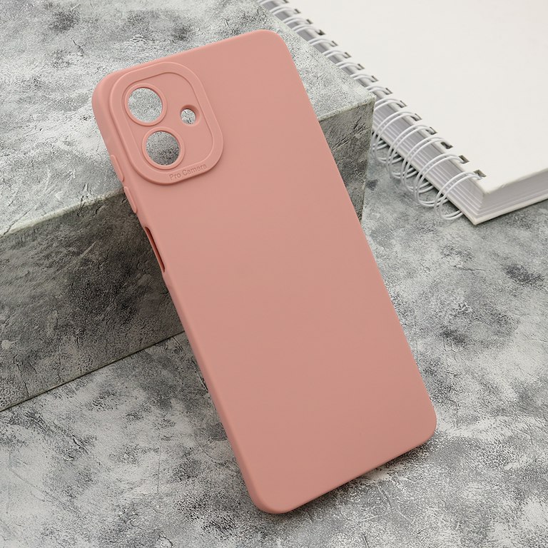 Zastitna silikonska maska (futrola) Pro Camera - Samsung A075F Galaxy A07 roze (MS)