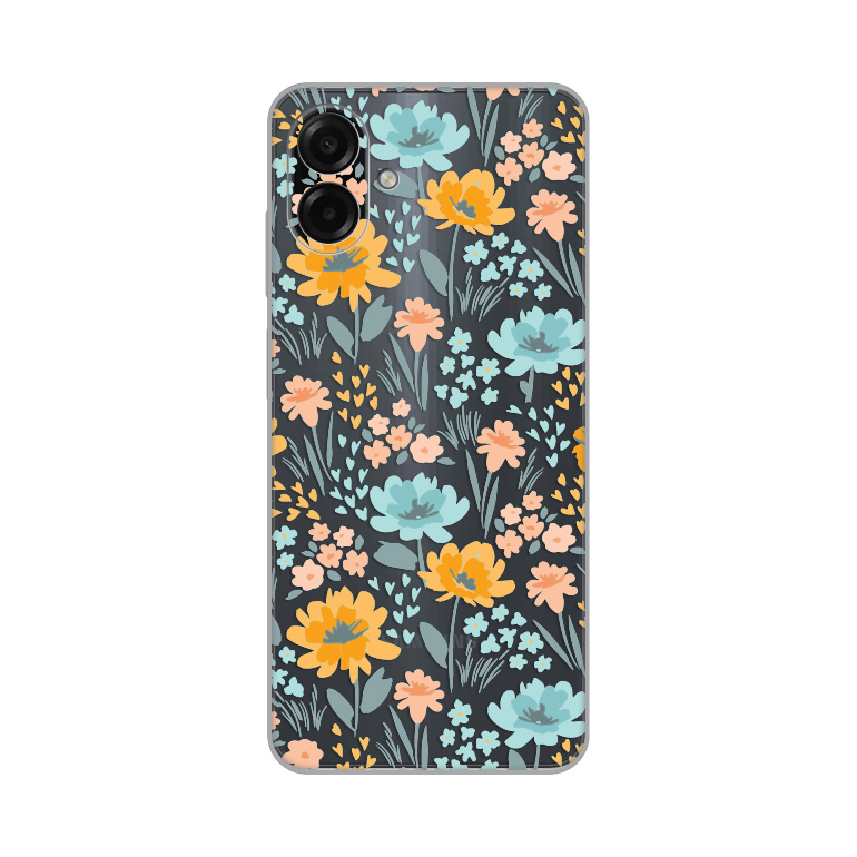 Zastitna ultra tanka (skin) maska / futrola PRINT - Samsung A075F Galaxy A07 Lovely Flowers