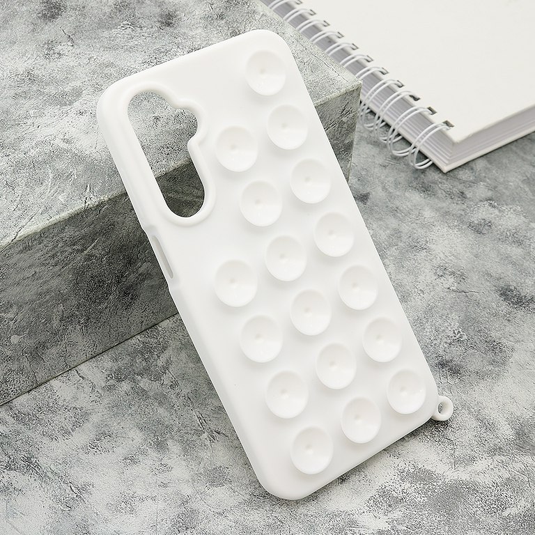 Zastitna maska (futrola) OCTOBUDDY - Samsung A166 Galaxy A16 5G bela (MS)