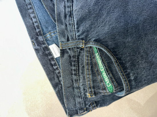 Loose fit farmerke