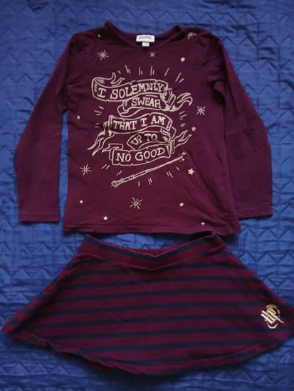 Harry Potter komplet majica i suknjica, 116