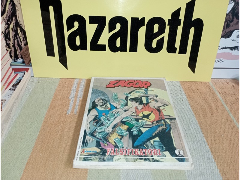 ZAGOR broj 1 - Horus Comics (FALSIFIKATORI)