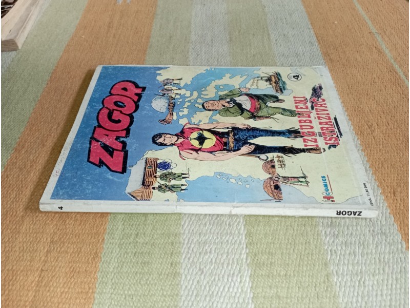 ZAGOR broj 4 - Horus Comics (IZGUBLJENI ISTRAŽIVAČ)