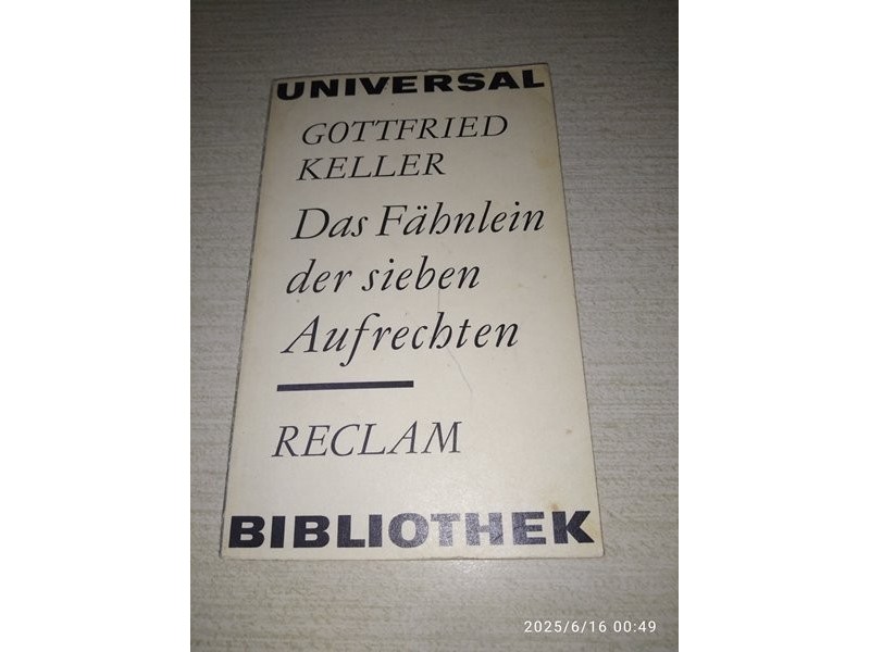 Das Fähnlein der sieben Aufrechten