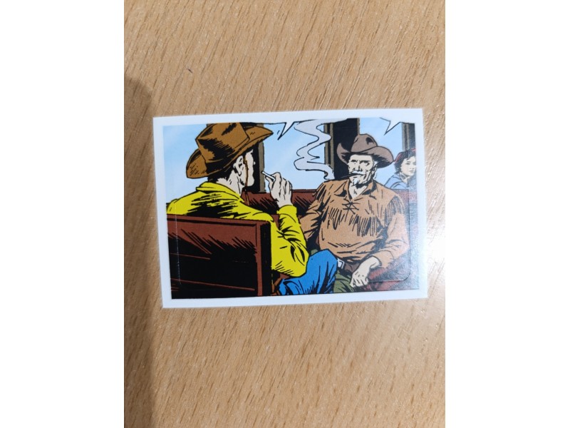 Sličica za italijanski album Teks Viler