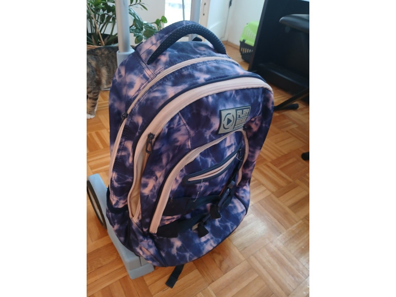 Školska torba sa kolicima (može i bez kolica)