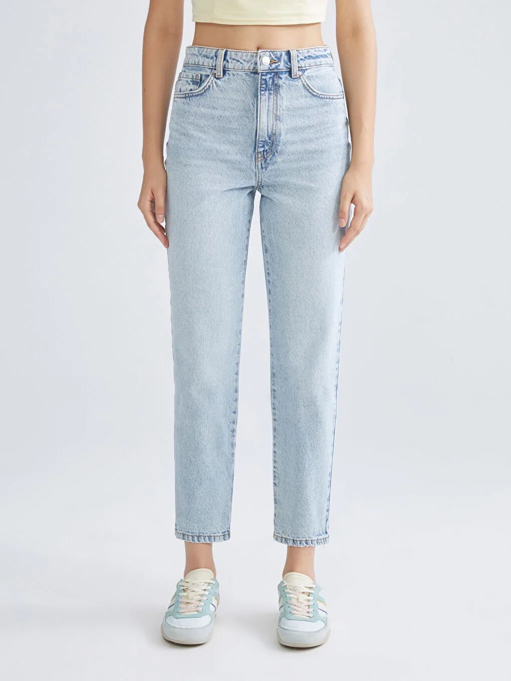 XSIDE Farmerke Za Žene Mom Fit