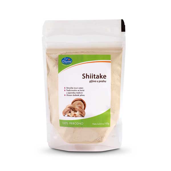 Šitake gljiva organska, cena za 100g