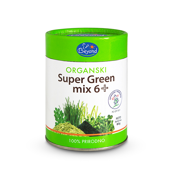 Super Green Mix 6+ organski