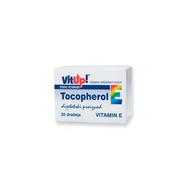 VITUP TOCOPHEROL DRAŽEJE 30X10MG