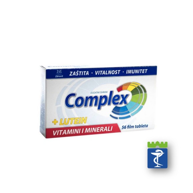 ZDROVIT COMPLEX +LUTEIN 50+ TABLETE A56