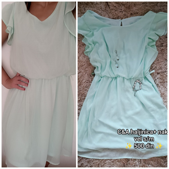 C&A haljinica+ nakit