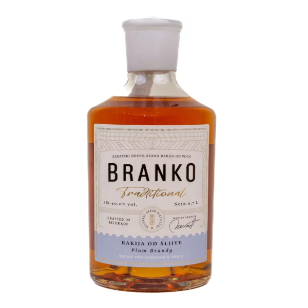 Branko Taditional Šljiva (barrique) 0.7l 40% alc