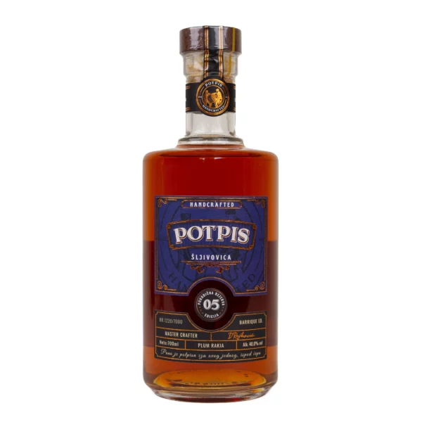 POTPIS ŠLJIVA 05 BARIK 700 ML 40% ALC