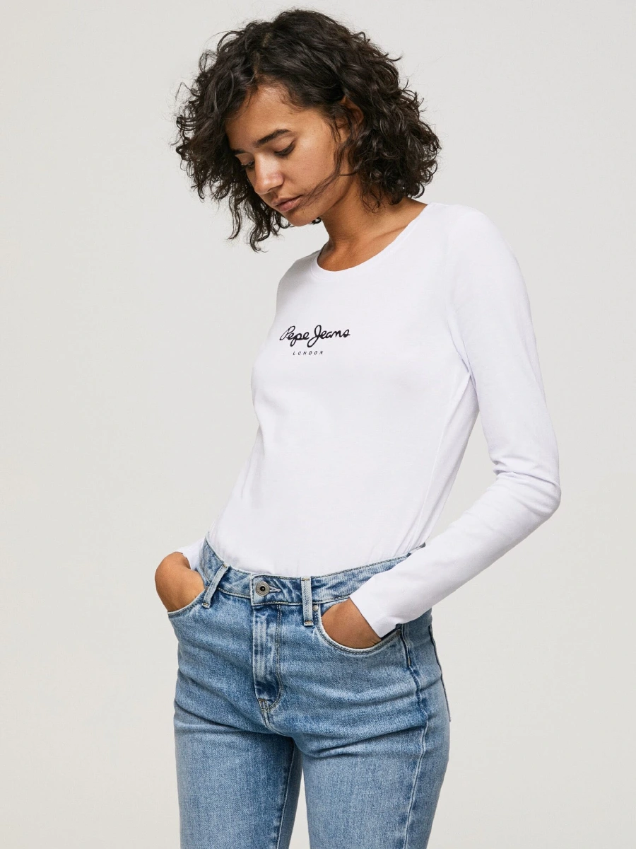 PEPE JEANS ŽENSKA MAJICA BELA PL505203 800
