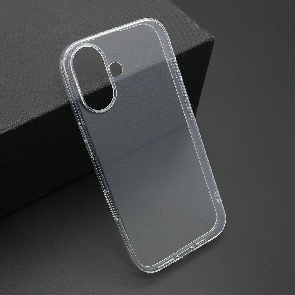 Futrola ultra tanki PROTECT silikon za iPhone 17 providna (bela) (MS)