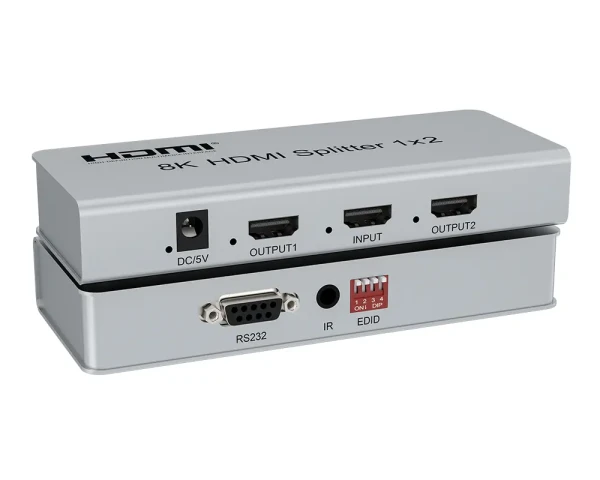 Kettz KT-HSP1208 8K 1x2 HDMI spliter
