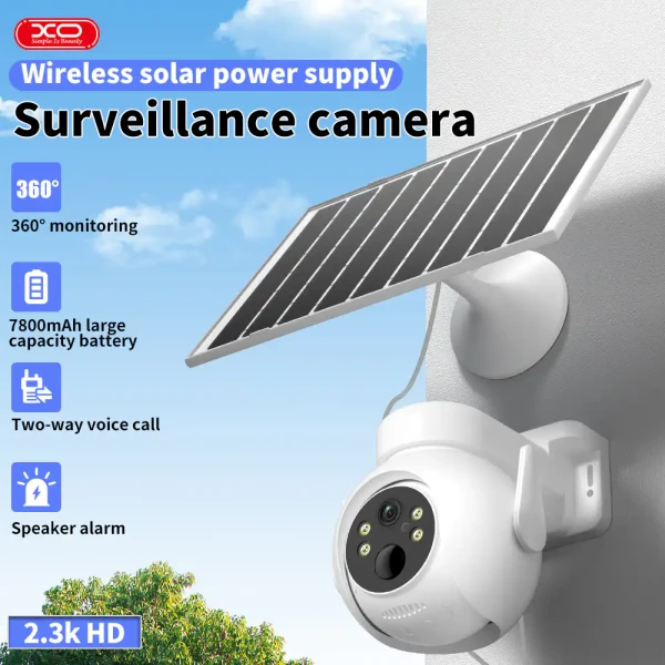 XO CR10 solarna spoljna kamera 300W WiFi
