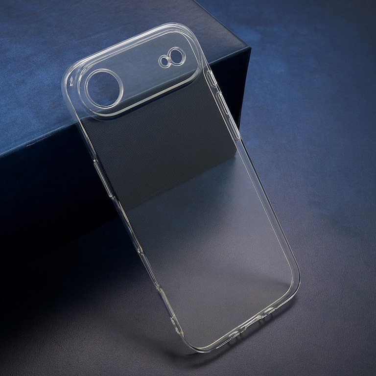 Silikonska futrola CLEAR za iPhone 17 Air providna (MS)