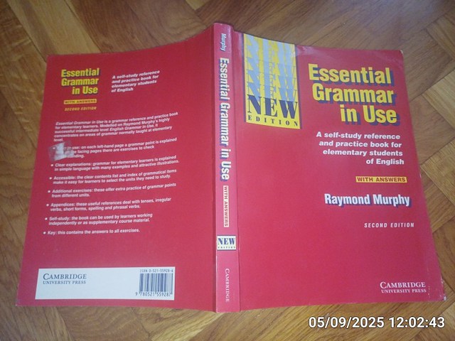 MURPHY, ESSENTIAL GRAMMAR IN USE