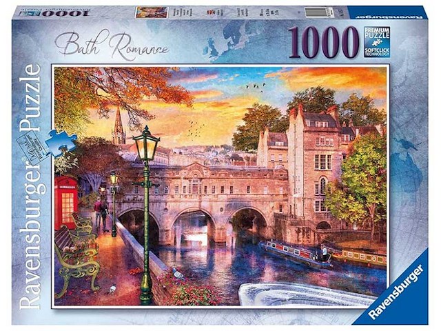 Puzzle slagalica 1000 delova Romansa u Batu Ravensburger 12000163