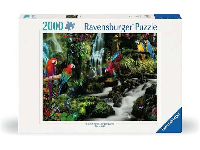 Puzzle slagalica 2000 delova Šareni papagaji Ravensburger 17111