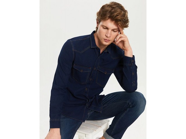 Kosulja ----DENIM ZARA--Z1975 ---M