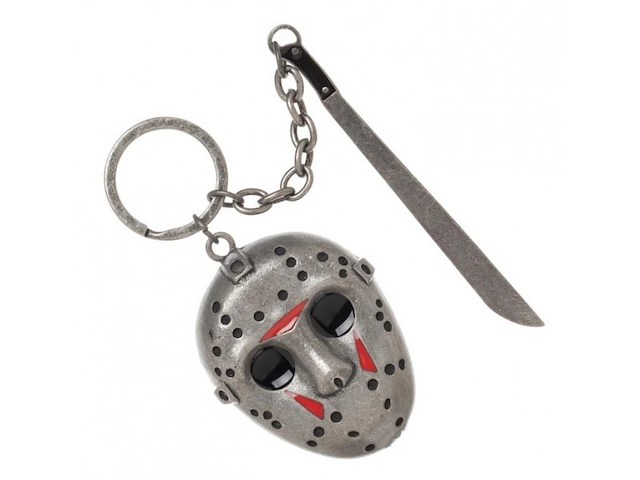 Jason Voorhees Friday The 13th Privezak Za Kljuceve M1