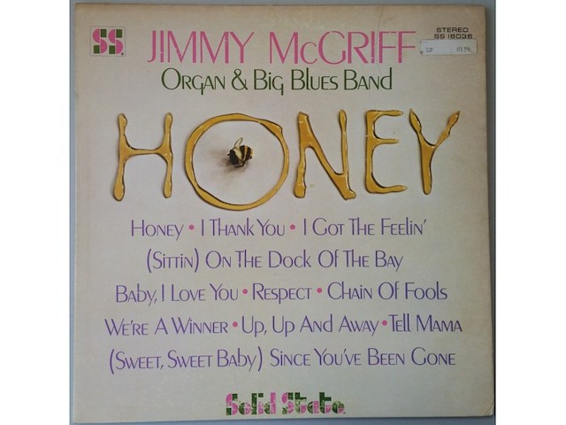 Jimmy McGriff Organ &;; Big Blues Band* ‎– Honey  [LP]